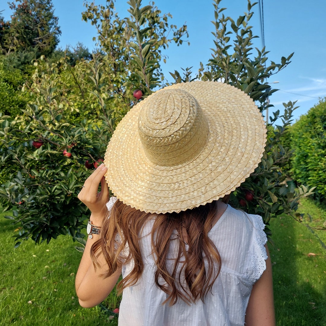 Straw Woman Hat / Summer Hat / Beach Straw Hat / Womens Hat / Sun Hat ...