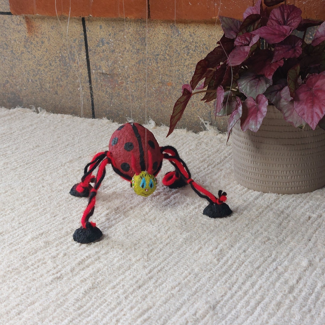 Marionette Ladybug / Marionette / Antique Marionette / Kids Toy ...