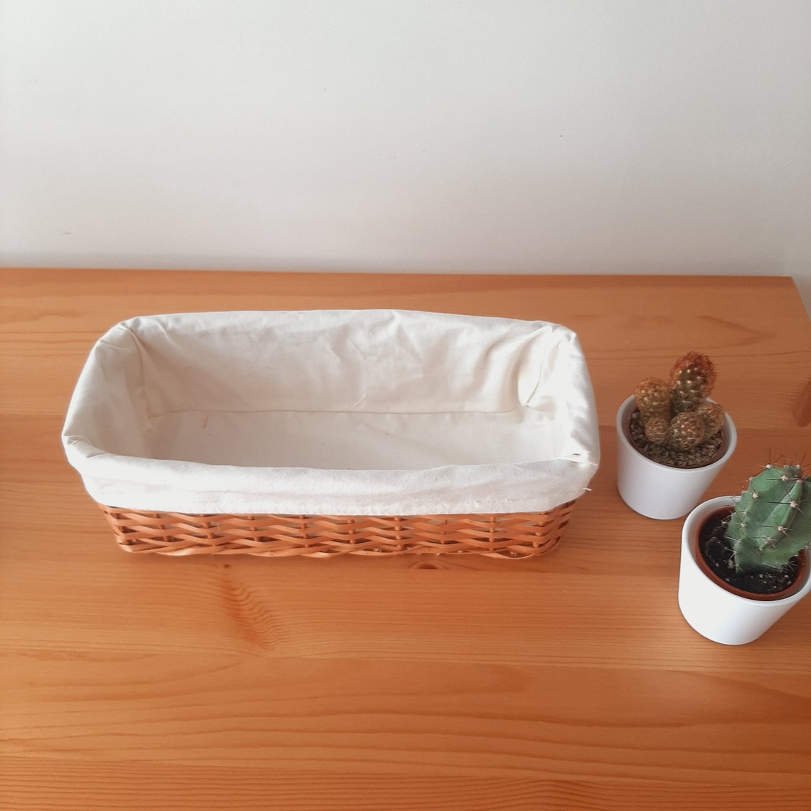 Medium Rectangular Banneton / Bread Basket / Wicker Basket / Proofing ...