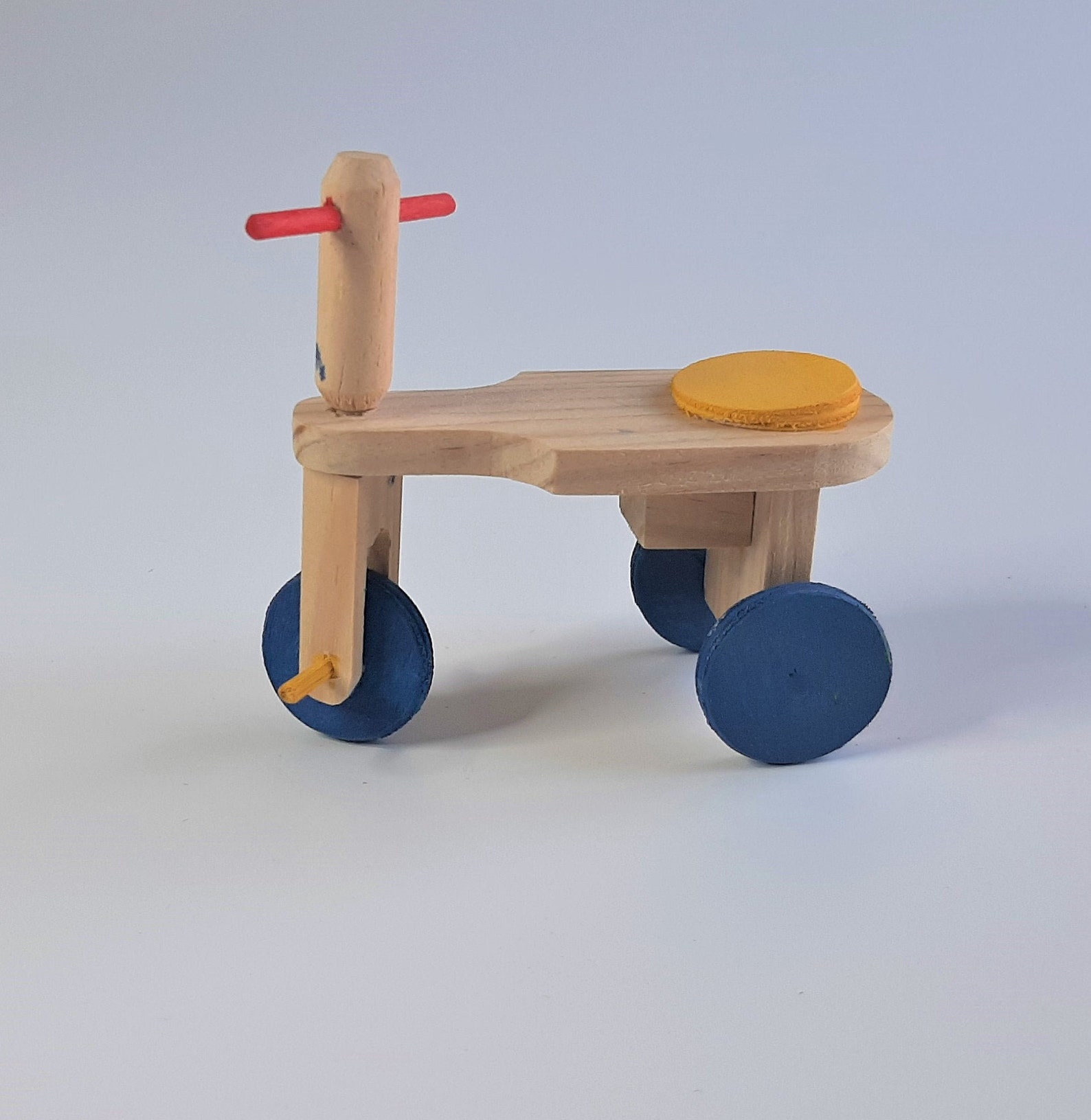 Miniature Wooden Tricycle / Wooden Toys / Ecologic Toys / | Etsy