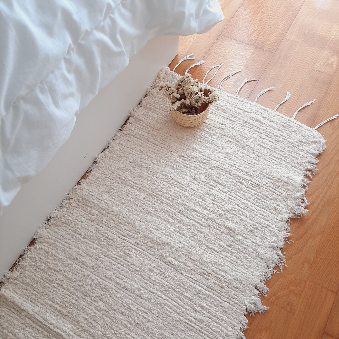 Long Runner Rug Cream Rug 300cm / Kitchen Runner Rug / Runner Rug ...