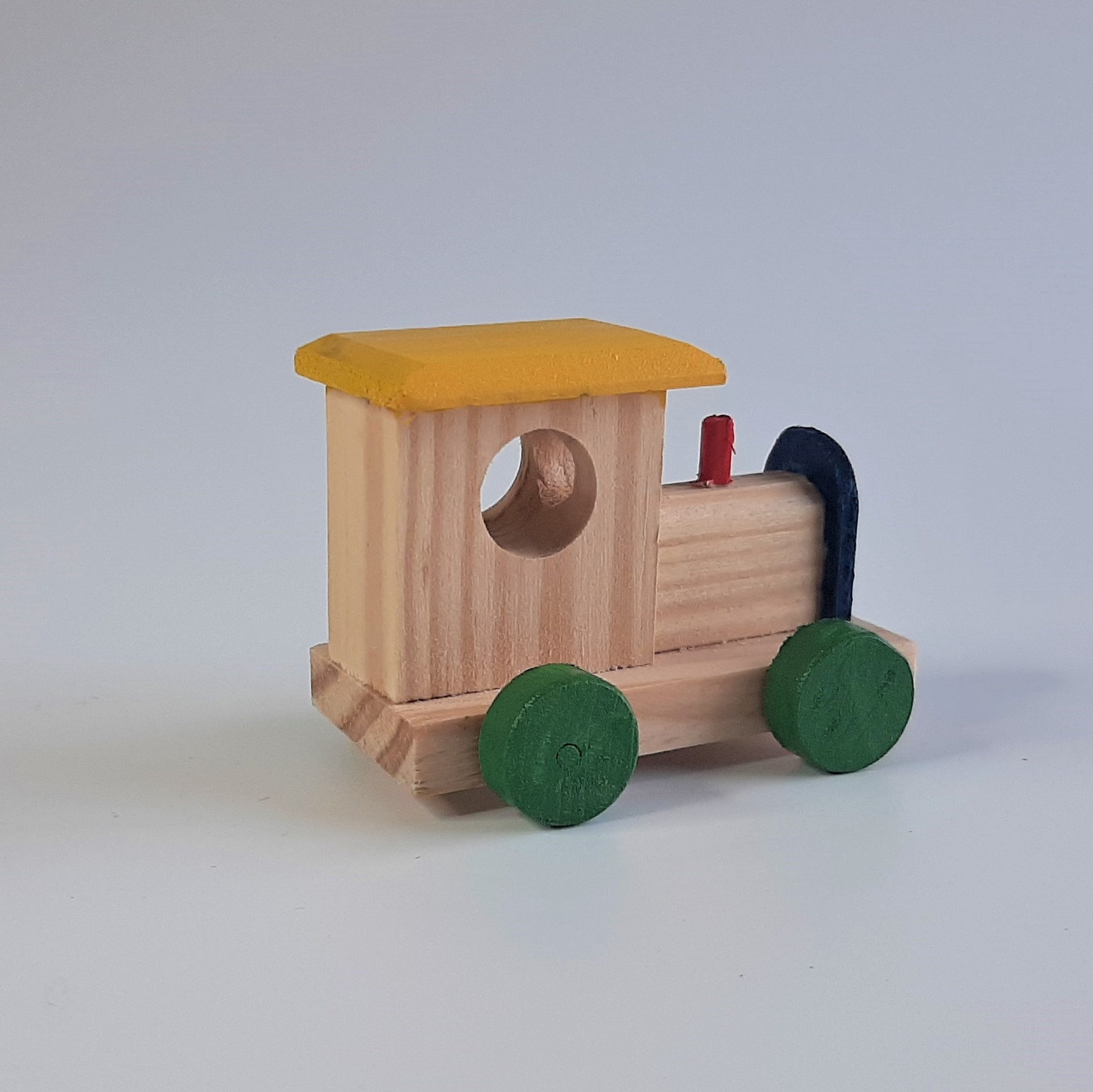 Miniature Wooden Train / Wooden Toys / Ecologic Toys / | Etsy
