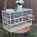 Large Rectangular Bird Cage Full Handmade / Wood Bird Cage / Decorative ...