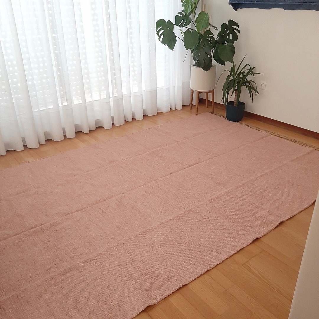 Extra Large Pastel Pink Rug 300x200cm/ Neutral Area Rug / Soft Rug ...