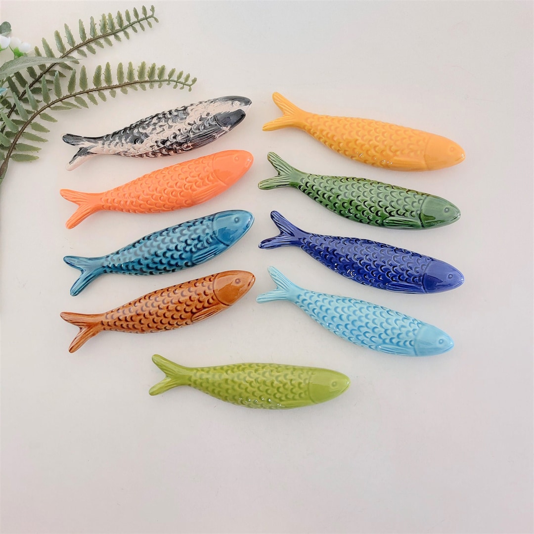 Ceramic Glazed Sardines / Ceramic Sardine / Traditional Sardine ...