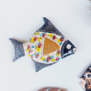 Medium Ceramic Fish / Pottery Fish / Handmade Fish / Portuguese Fish ...