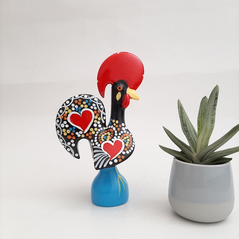 Barcelos Rooster / Ceramic Rooster / Portuguese Rooster / - Etsy