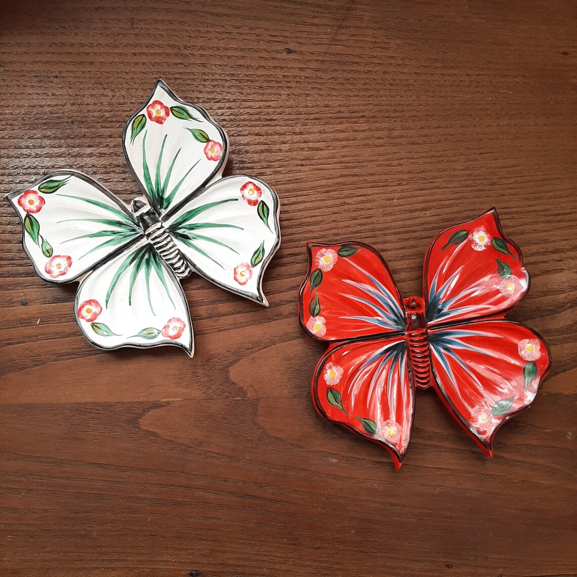 Ceramic Butterfly / Butterfly Wall Art / Handmade Ceramics / - Etsy