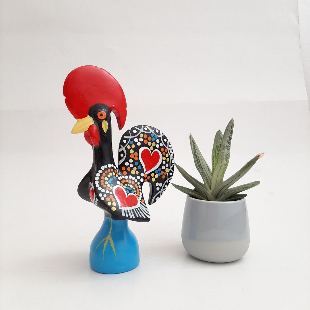 Barcelos Rooster / Ceramic Rooster / Portuguese Rooster / Rooster Art ...