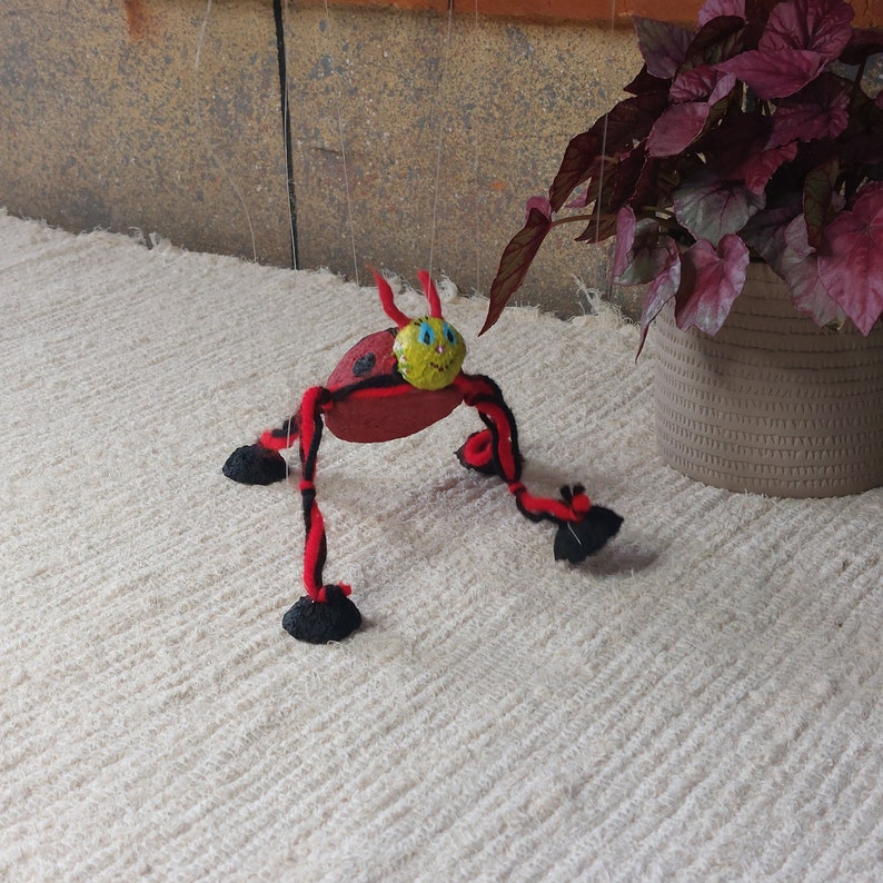 Marionette Ladybug / Marionette / Antique Marionette / Kids - Etsy