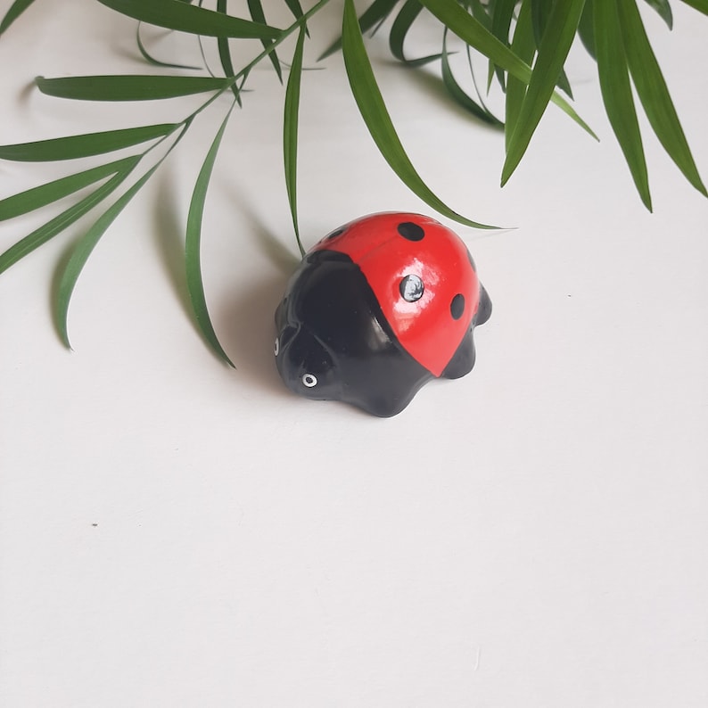 Ceramic Ladybug / Ladybird / Ceramic Hanging Ladybug / Ladybug Art ...