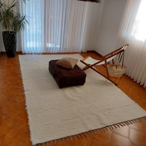 Extra Large Cream Rug / Boho Rug / Cotton Rug / Soft Rug/ Rugs for ...