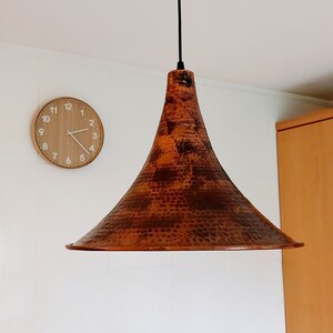 Large Copper Lampshade / Lamp Shade / Luxury Lampshade / Copper ...
