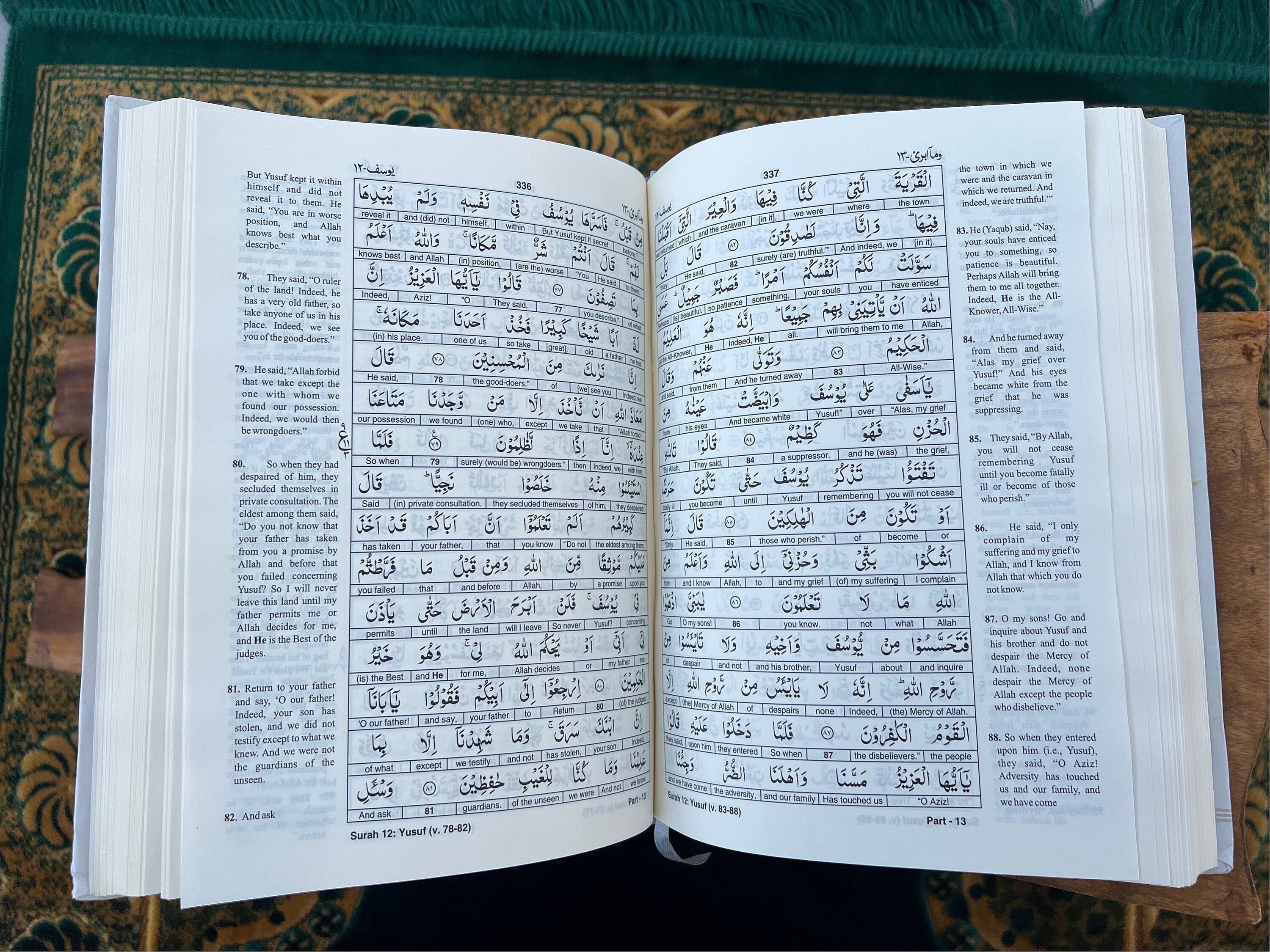 The Glorious Quran Word by Word Translation.this Unique Quran ...