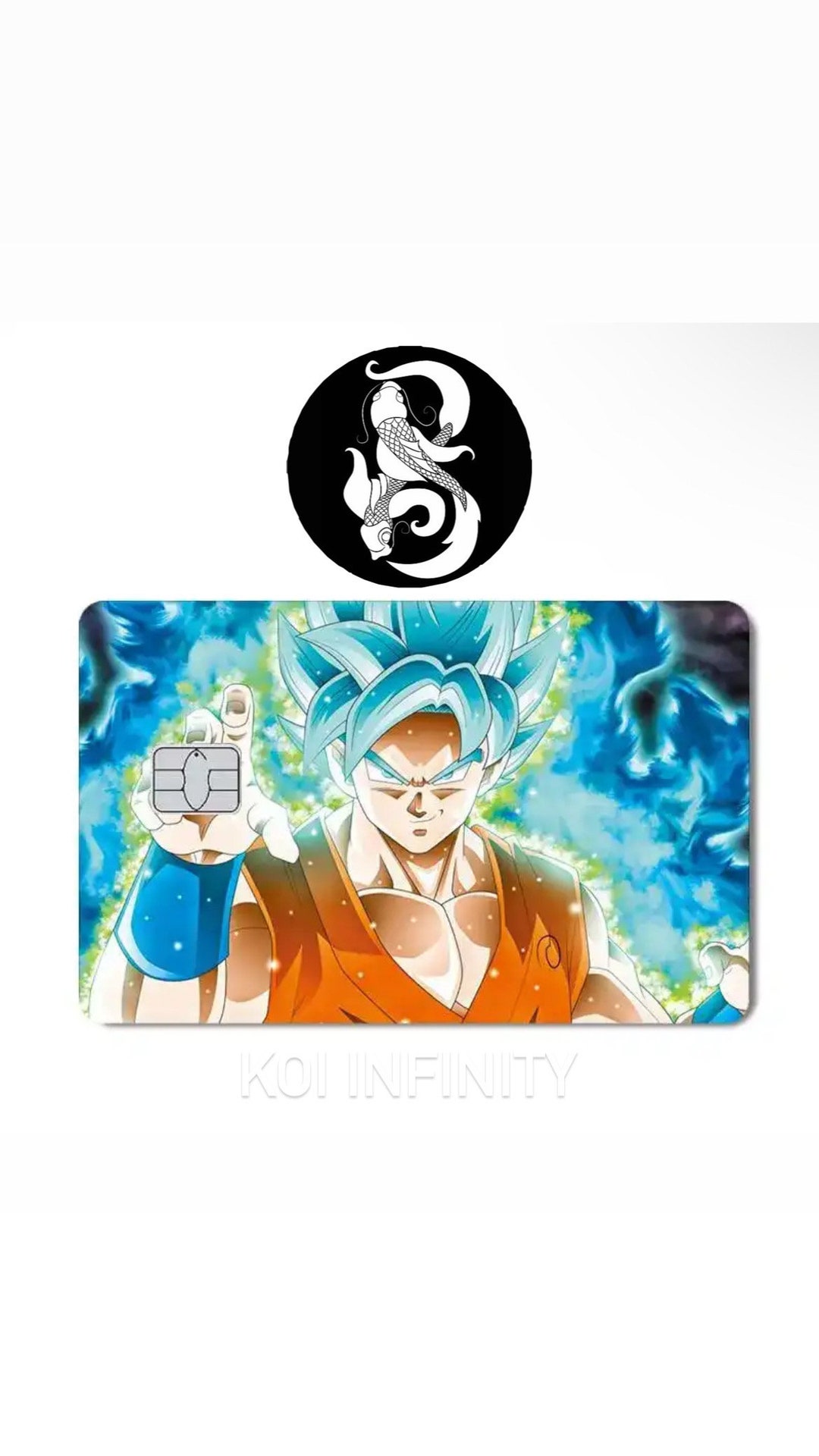 Dragon Ball Credit Card Sticker - Etsy