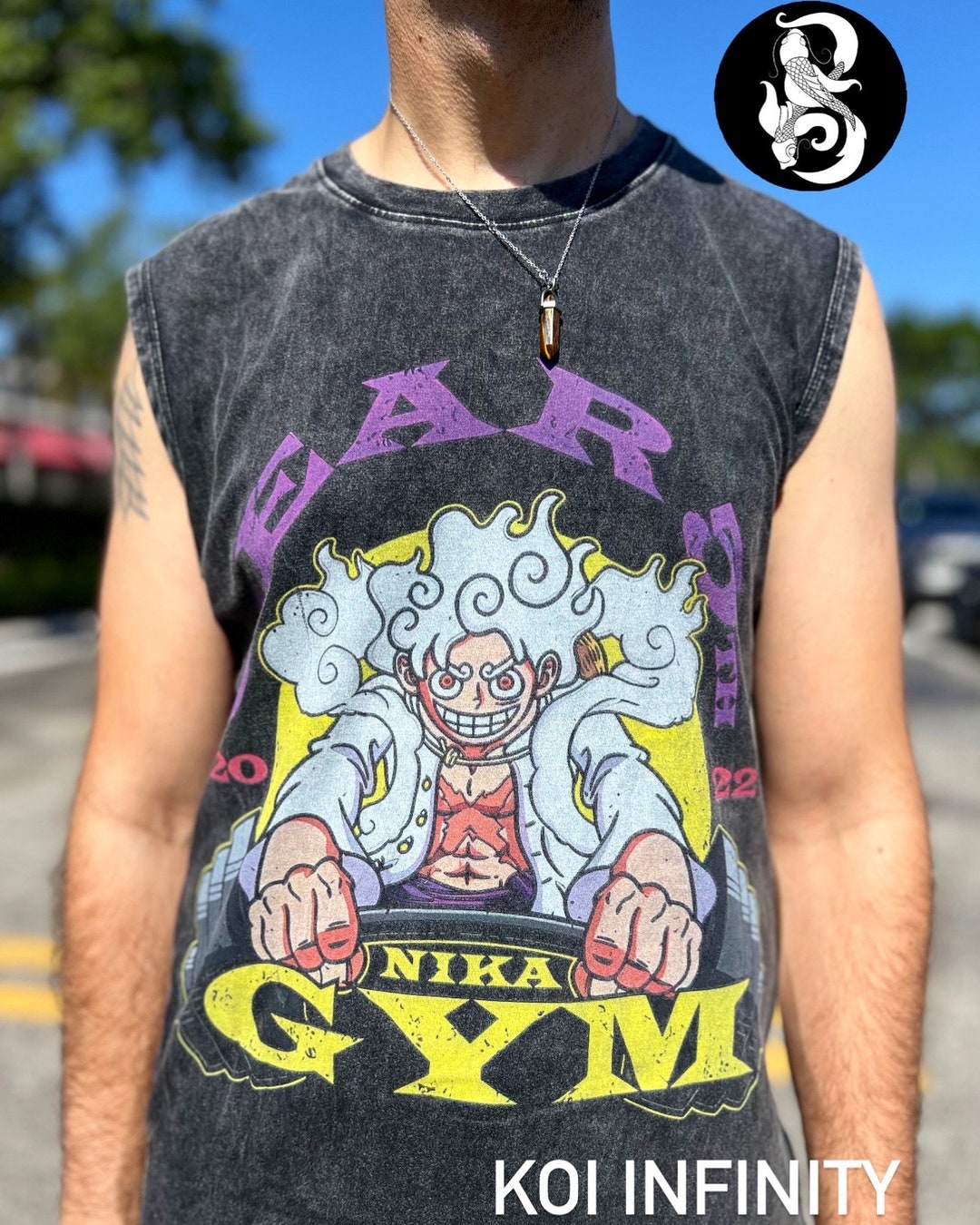Anime Gym Tank Top - Etsy