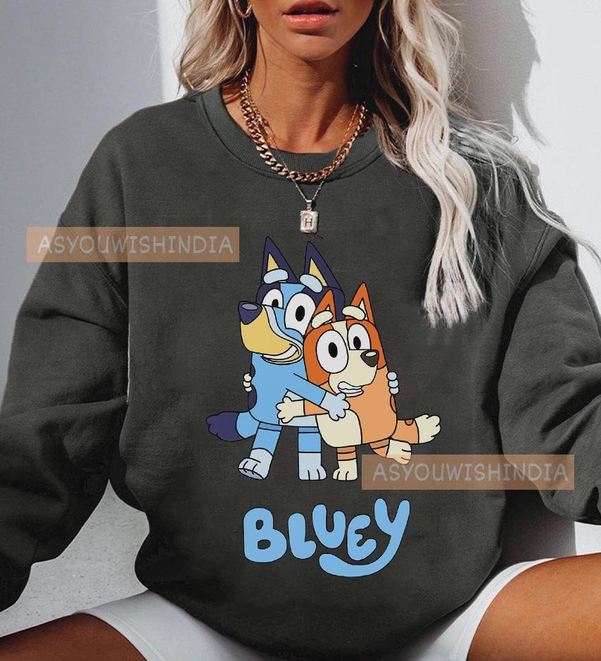 Bluey Bingo Hug Shirt Bluey Shirt Bluey Sister Hug - Etsy