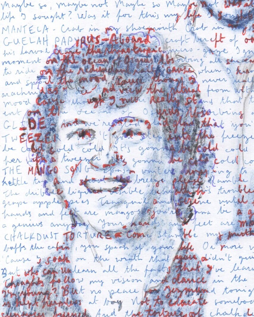 Phish Poster, Illustrated Word Portrait of the Band With All Song ...