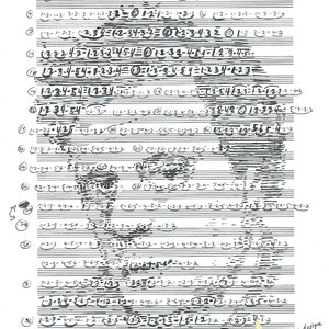 Philip Glass Poster, a Handmade Portrait With His Music in Eight Parts ...