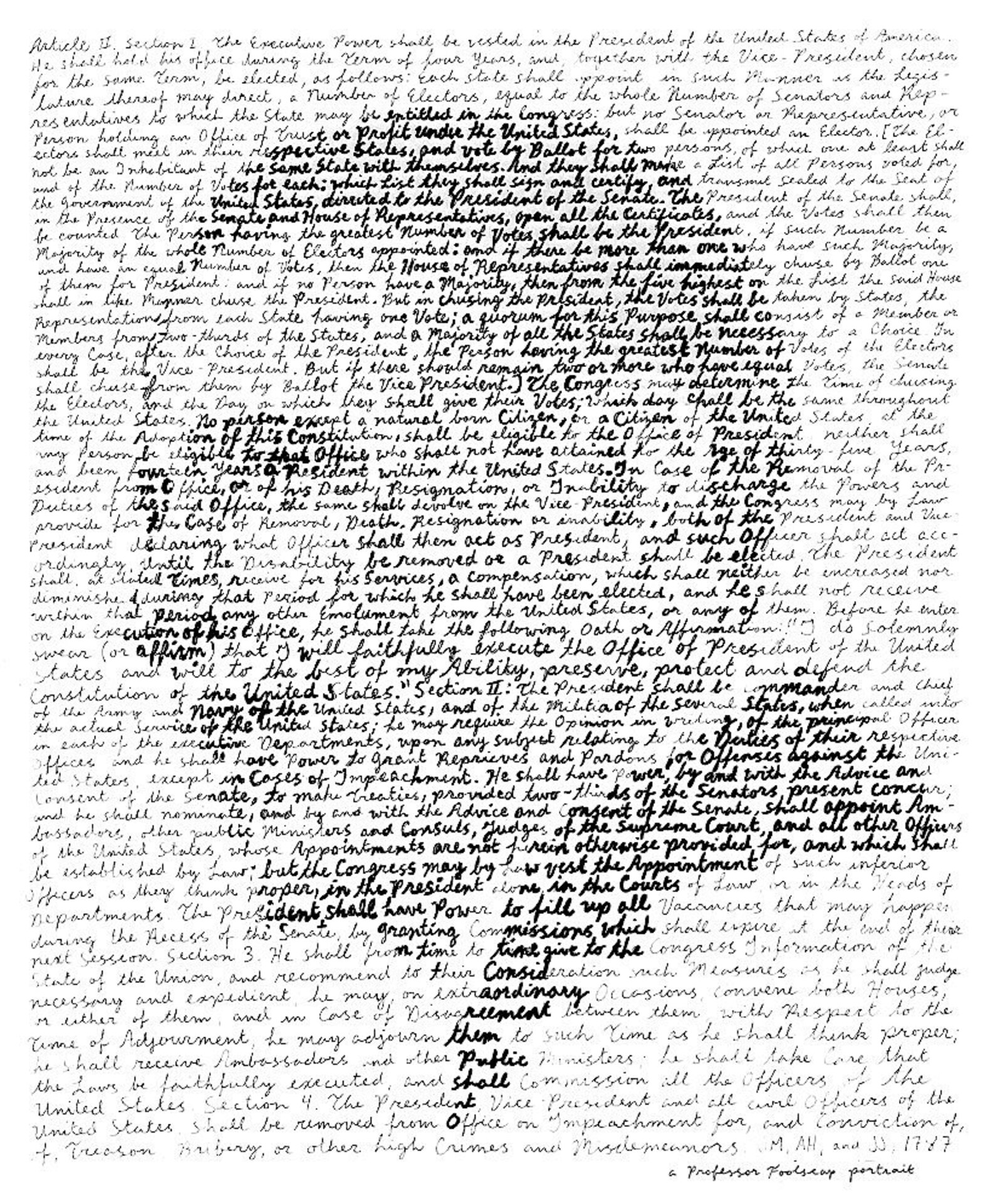 Presidential Portraits With Second Amendment of the US - Etsy