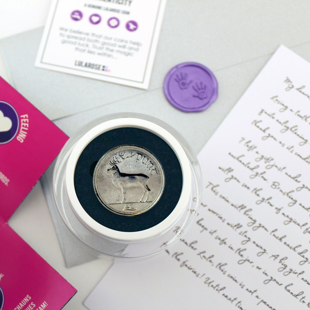 1990 Eire Irish Punt (one Pound) Coin, Irish Heritage Gift, Numismatic ...