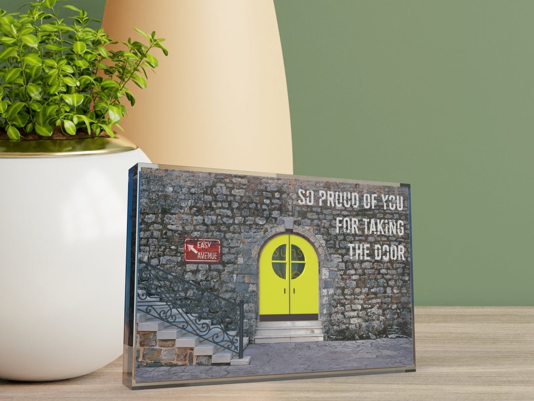 Sobriety Anniversary Gift, Addiction Recovery Gift, Inspirational Desk ...