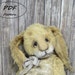 PDF Pattern Rabbit Casper Soft Toy Craft Kit Teddy Stuffed Animal ...