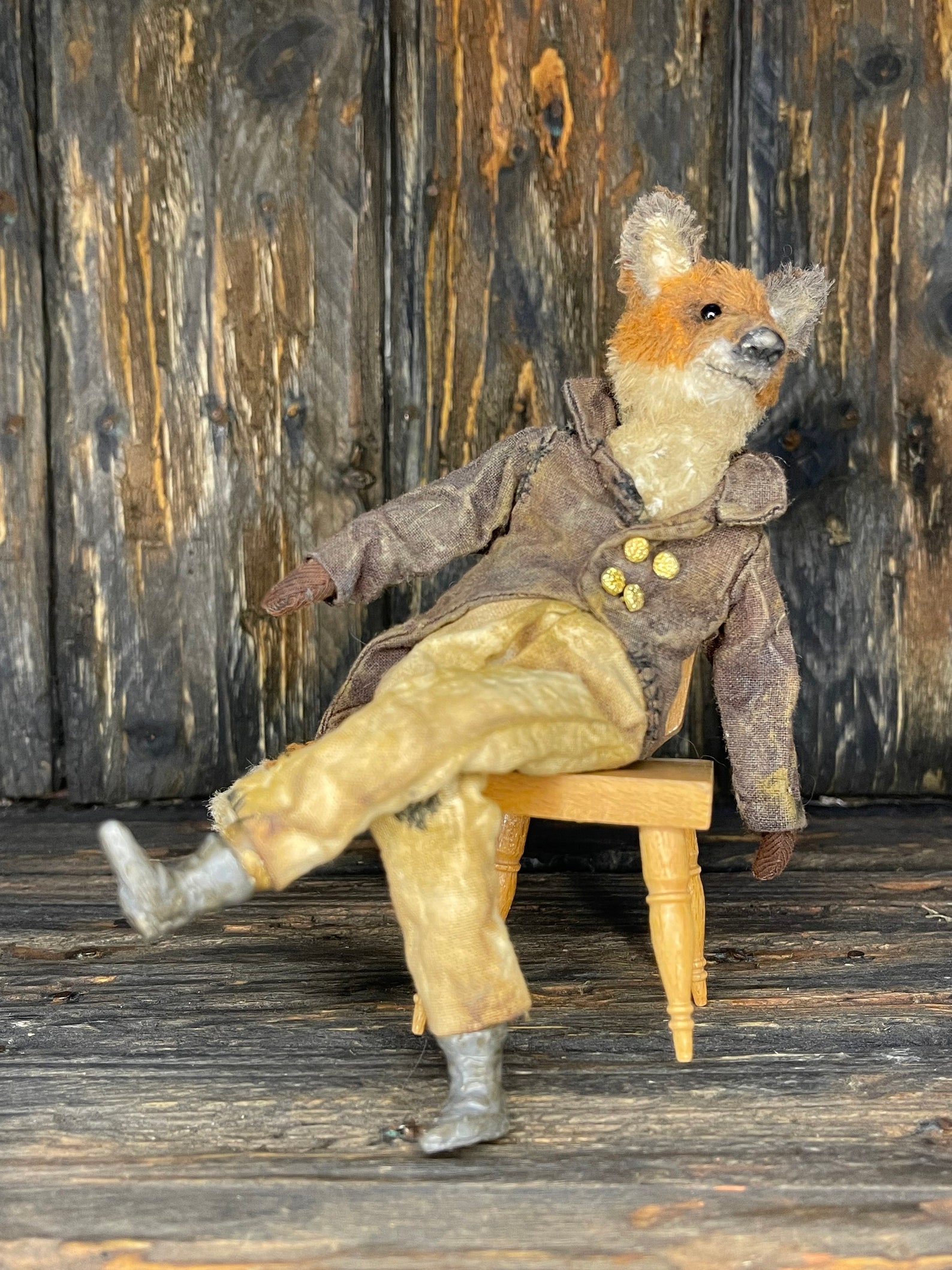 PDF Pattern Fox Franky Artist Teddy Bear Vintage Bearparadise - Etsy