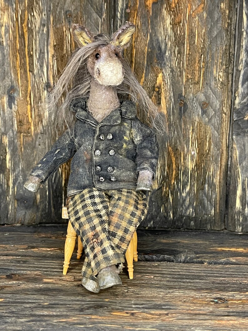 PDF Pattern Horse Grayson Artist Teddy Bear Vintage - Etsy