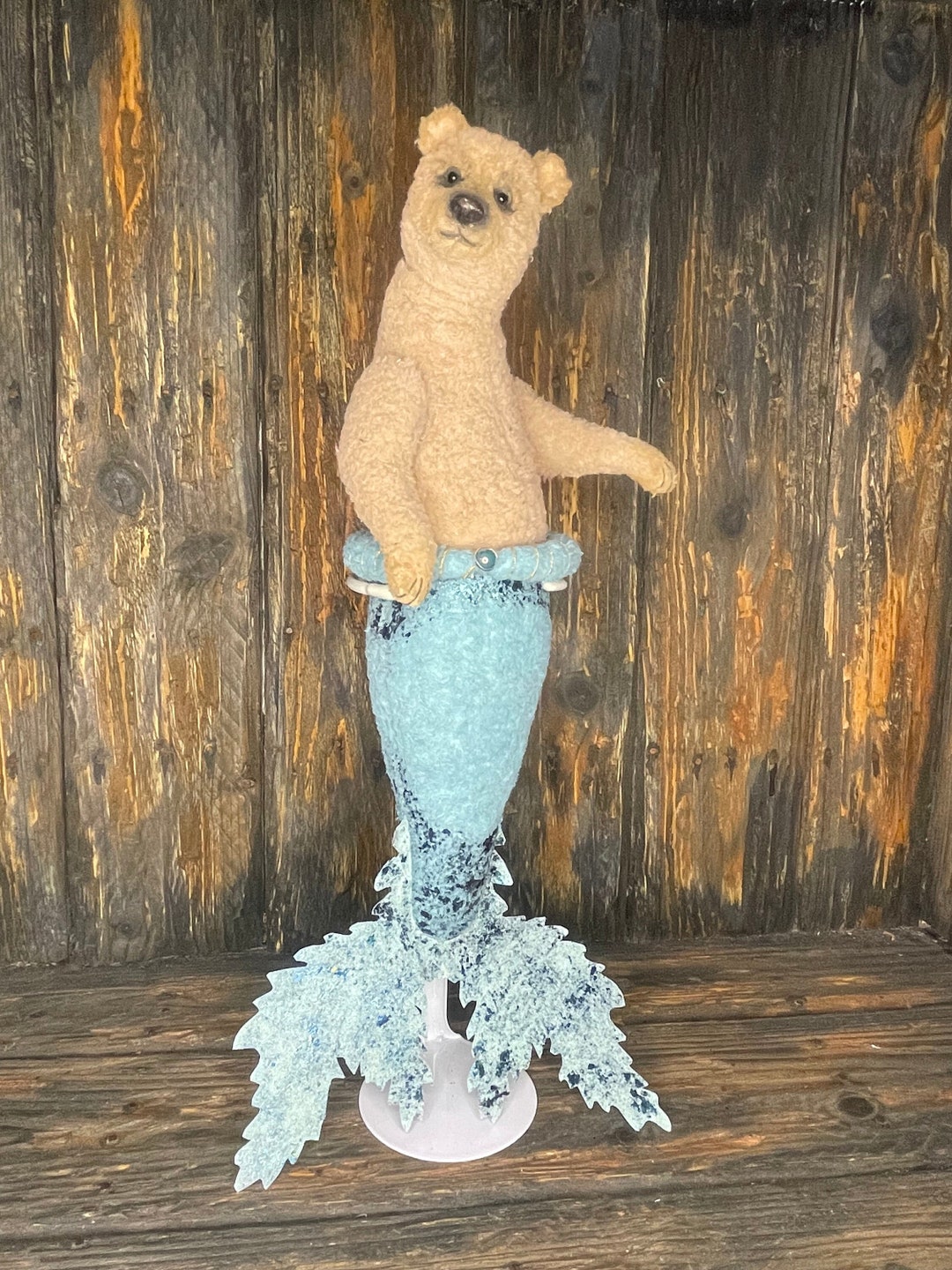 Sewing Kit Pattern Artist Mermaid Teddy Bear Teddys Creations Toy ...