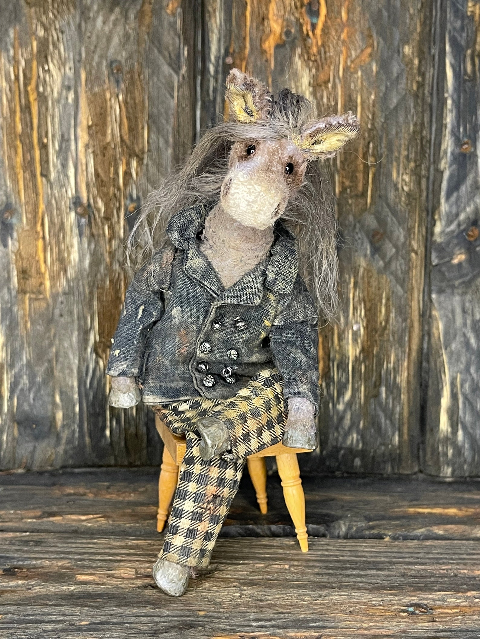 PDF Pattern Horse Grayson Artist Teddy Bear Vintage - Etsy