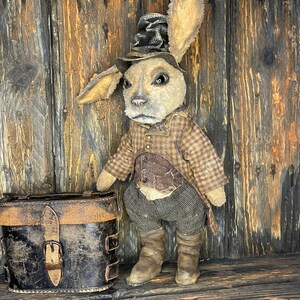 Rabbit Clay, Artist Teddybear, Handmade Creations by Bearparadise - Etsy