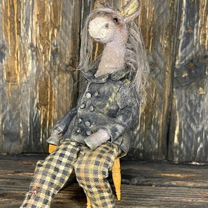 PDF Pattern Horse Grayson, Artist Teddy Bear Vintage Bearparadise - Etsy