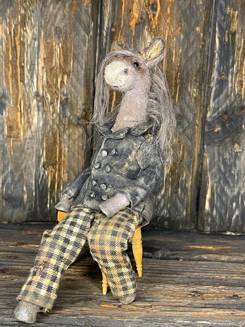 PDF Pattern Horse Grayson, Artist Teddy Bear Vintage Bearparadise - Etsy