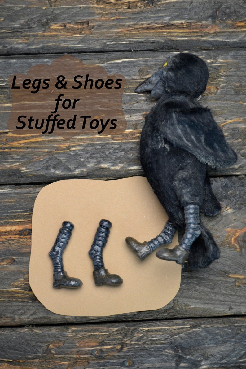 Legs With Shoes for Stuffed Toys, Ravens, Teddybears & Co. - Etsy