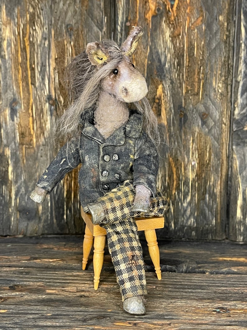 PDF Pattern Horse Grayson Artist Teddy Bear Vintage - Etsy