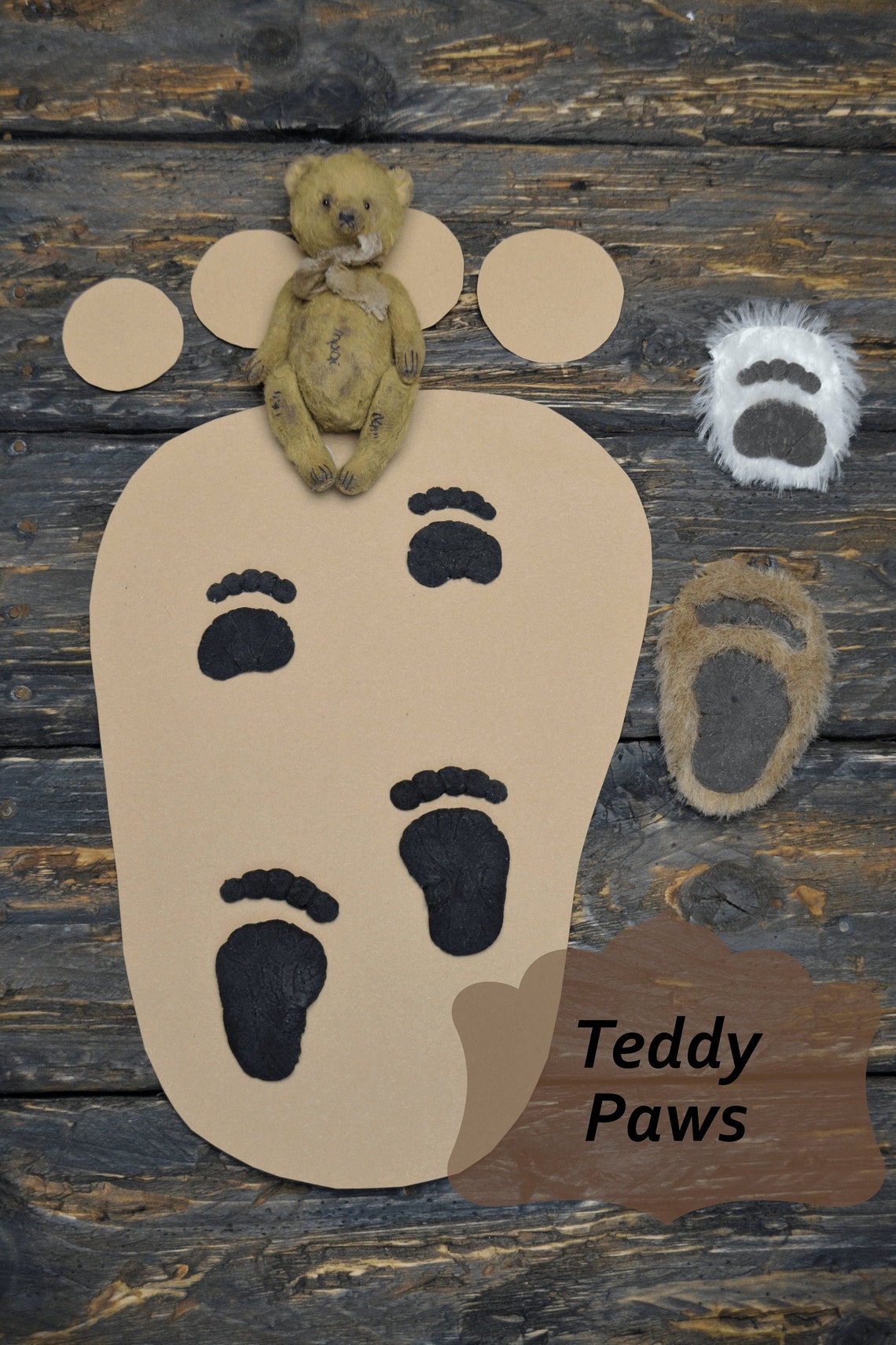 Sculpted Teddy Bear Paws for Soft Realistic Animals - Etsy