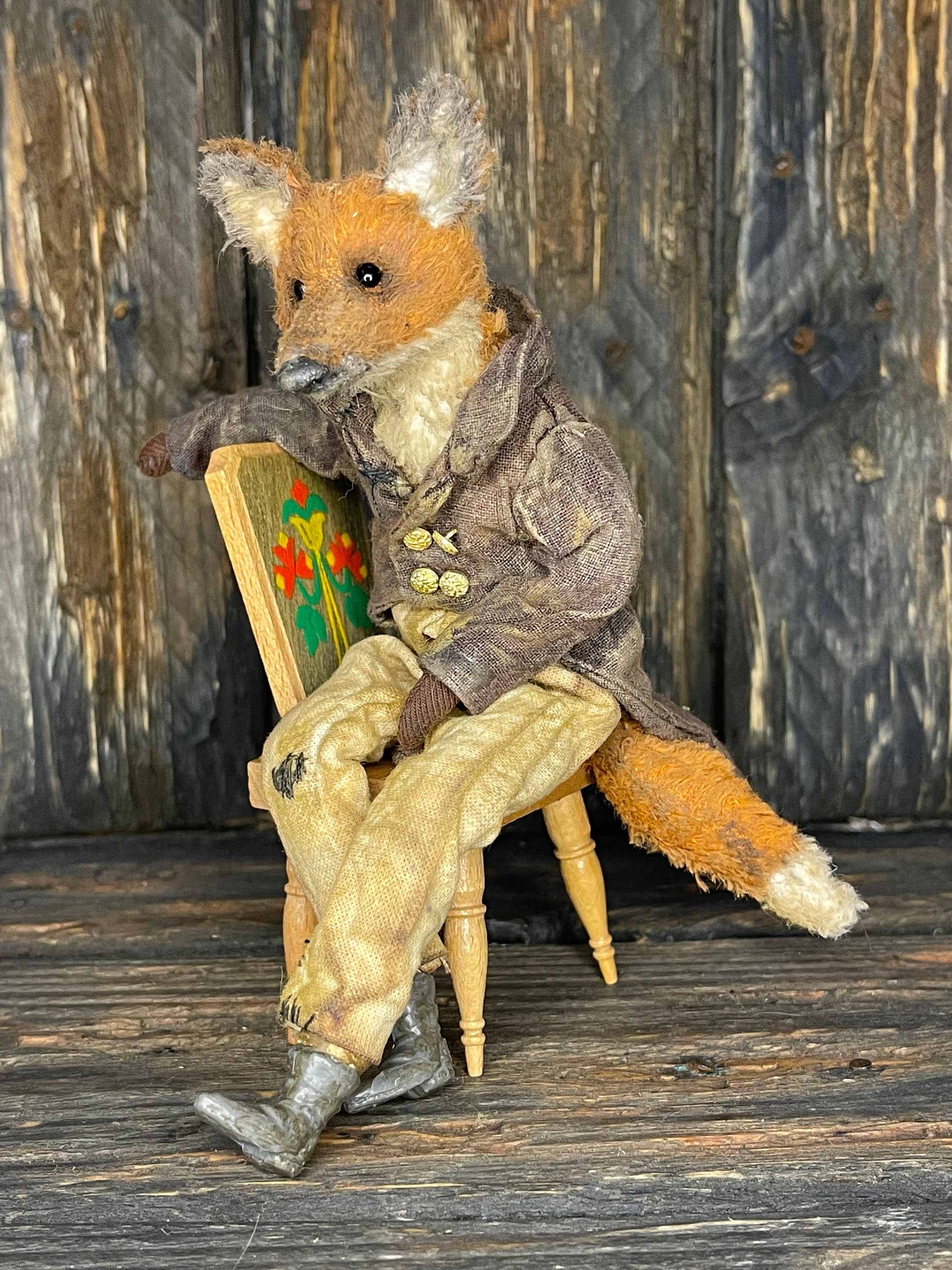 PDF Pattern Fox Franky Artist Teddy Bear Vintage Bearparadise - Etsy