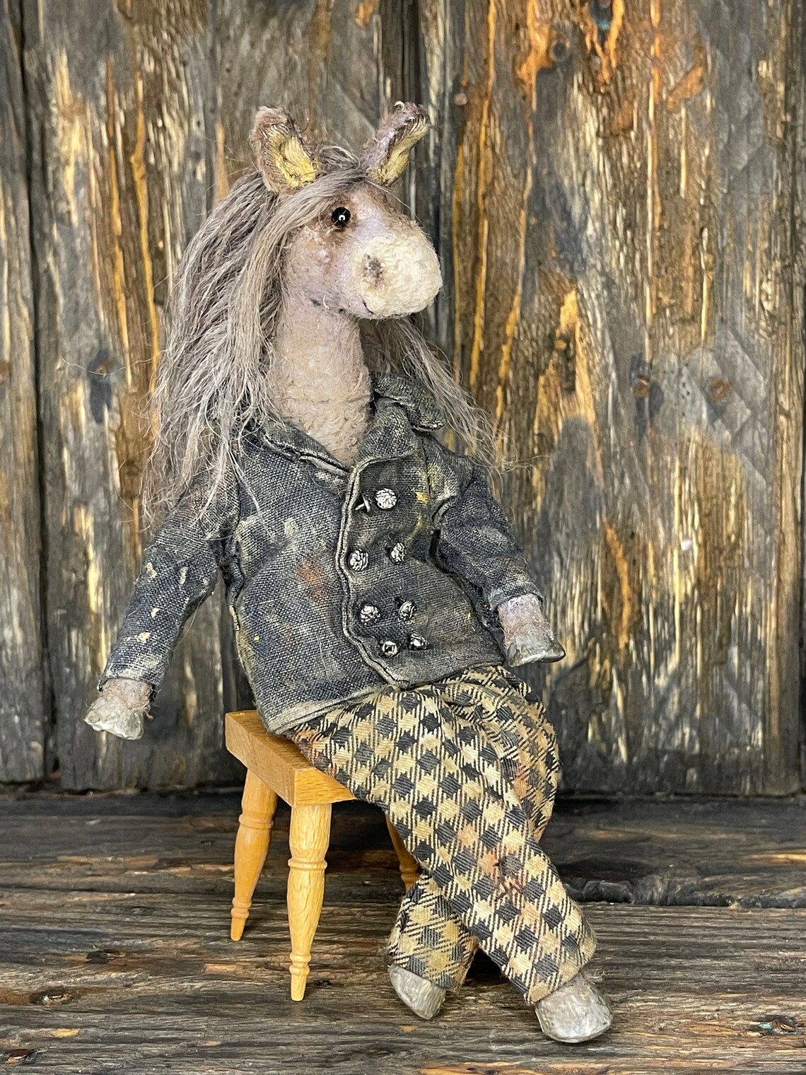 PDF Pattern Horse Grayson, Artist Teddy Bear Vintage Bearparadise - Etsy