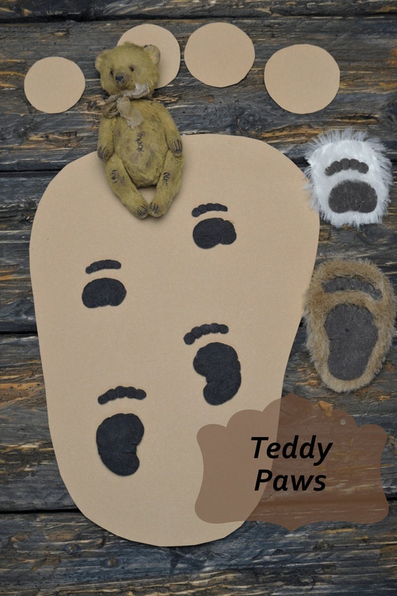 Sculpted Teddy Bear Paws for Soft Realistic Animals - Etsy