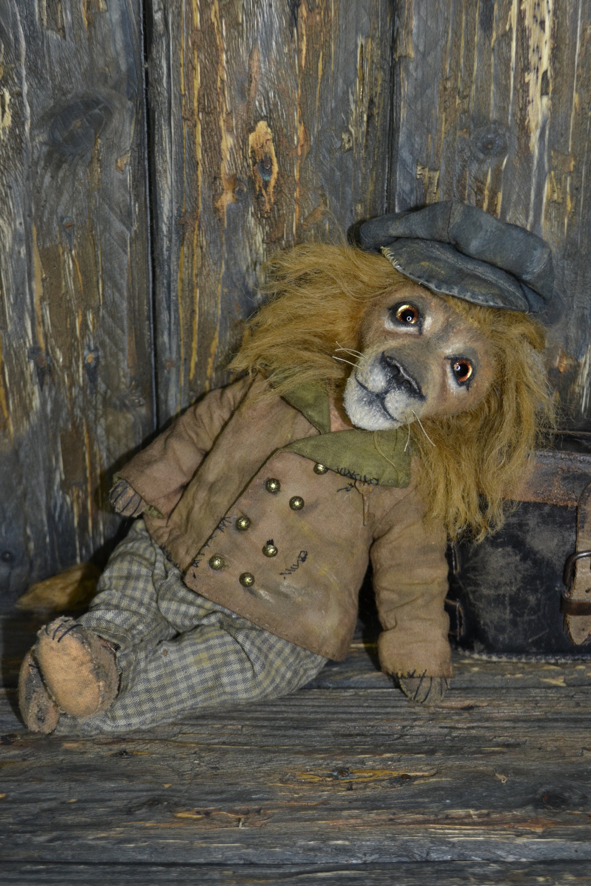 PDF Pattern Lion Scott Teddy Bear Creation Toy Animal | Etsy