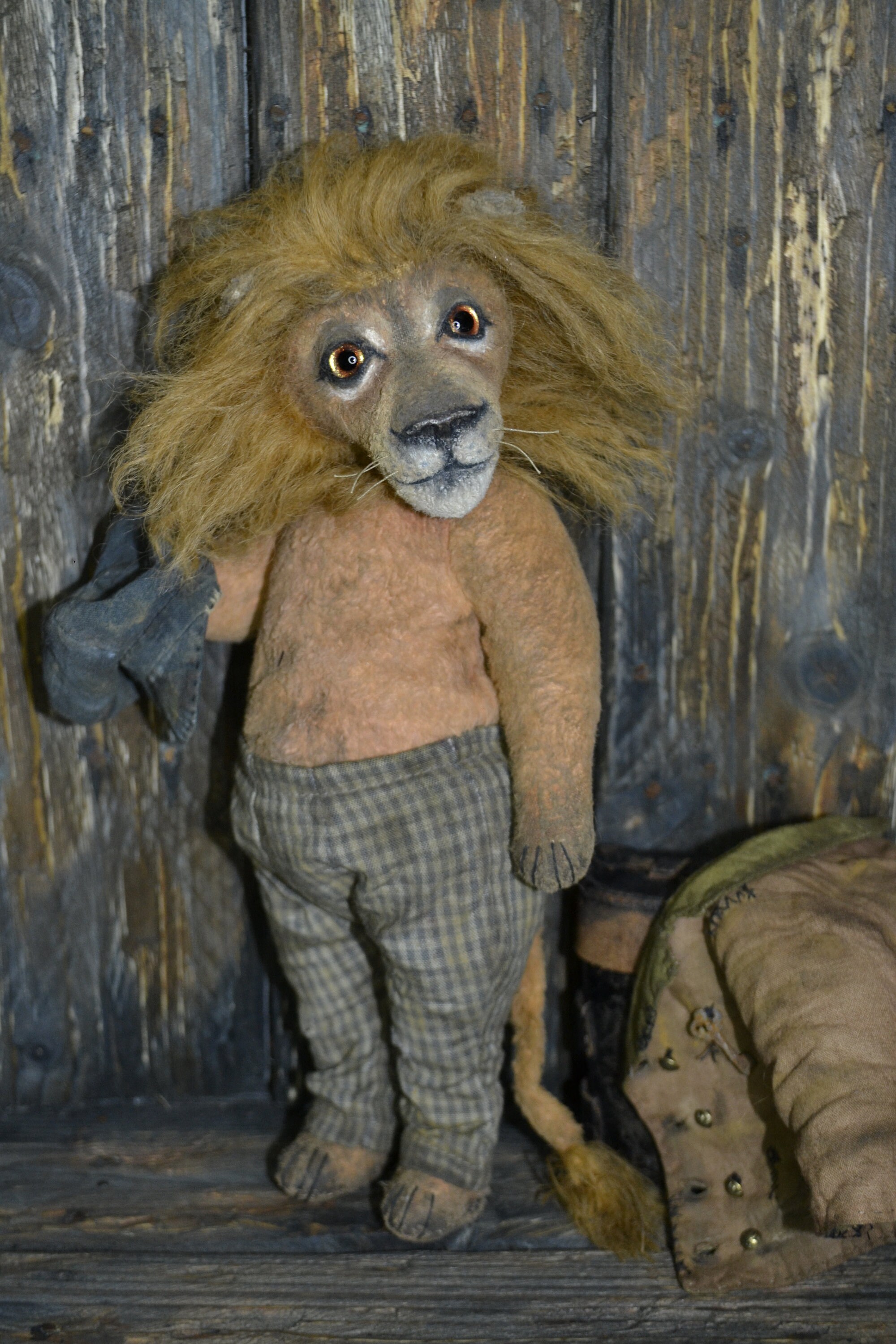 PDF Pattern Lion Scott Teddy Bear Creation Toy Animal | Etsy