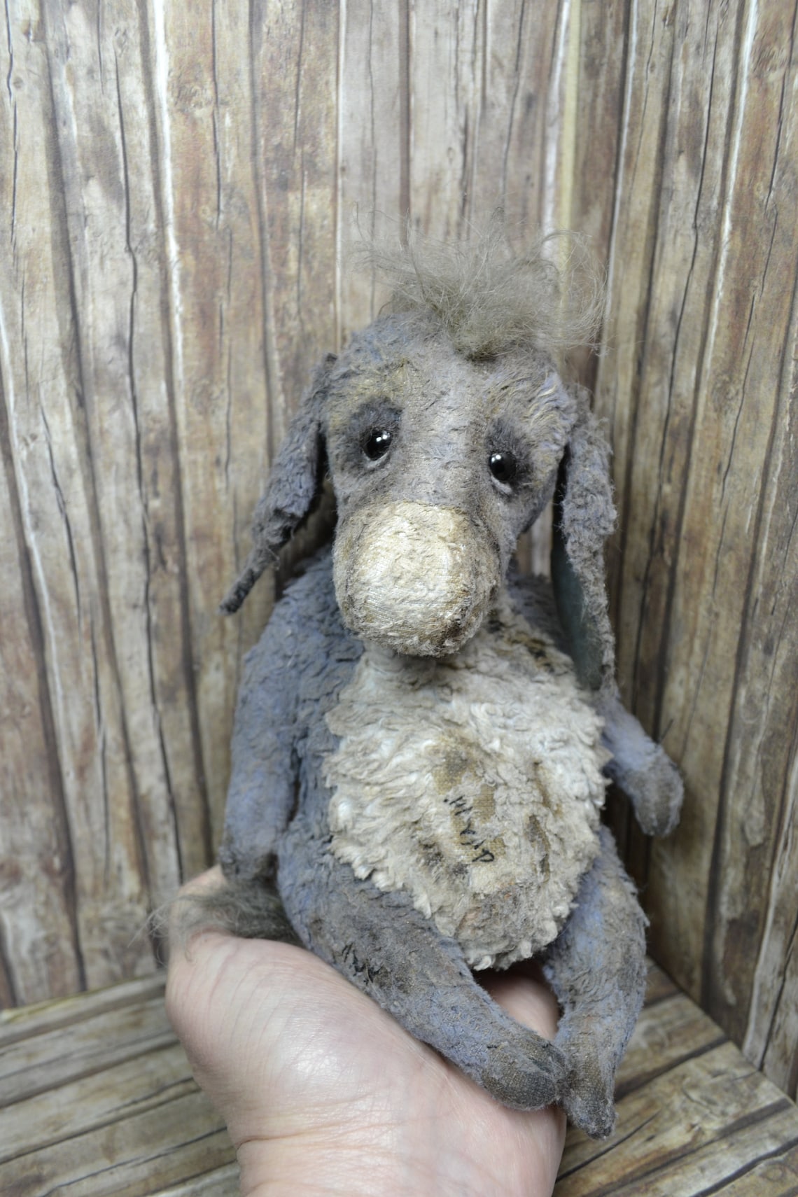 PDF Pattern Donkey Eddy Soft Toy Craft Kit Teddy Stuffed | Etsy