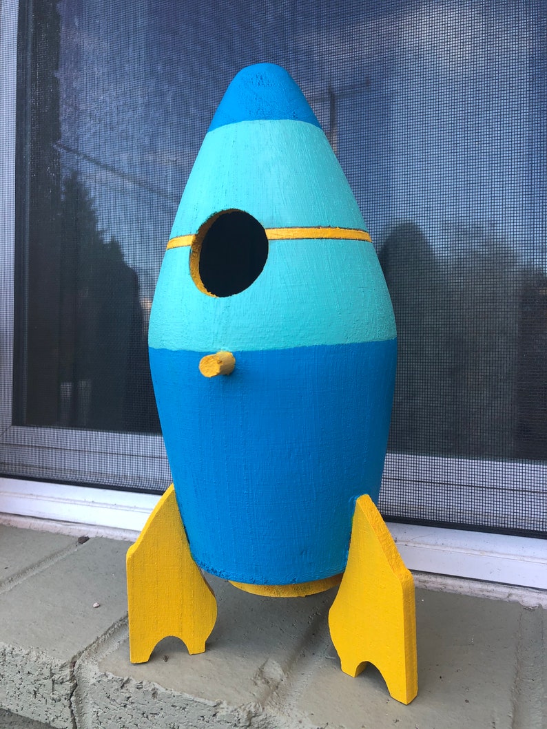 Hand-painted Birdhouses - Etsy