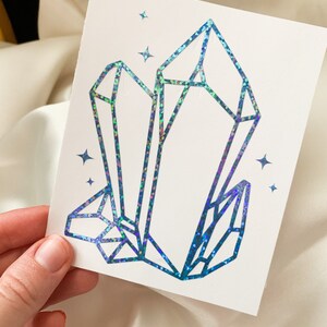 Holographic Crystal Decal / Crystal Sticker /holo Decal / Car - Etsy