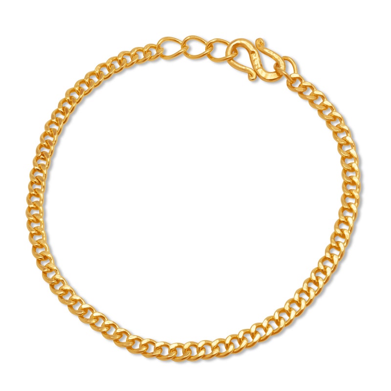 24k Gold Bangle - Etsy