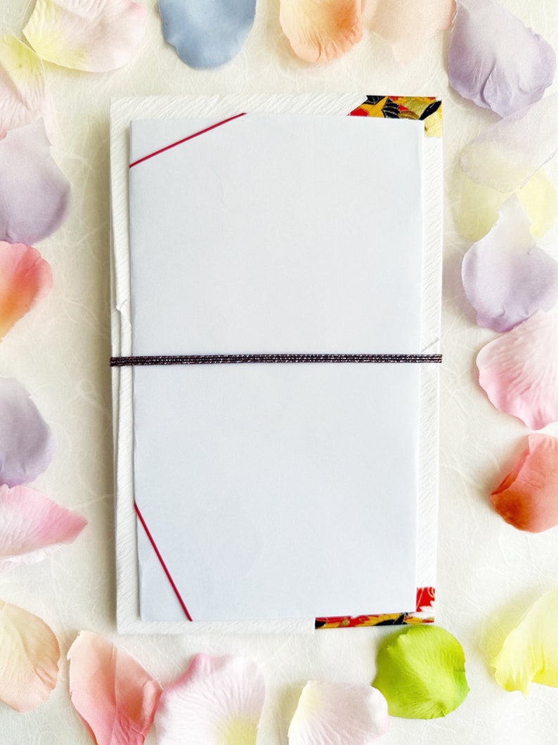 Japanese Wedding Envelope: Washi Paper Crane Shugi-bukuro - Etsy