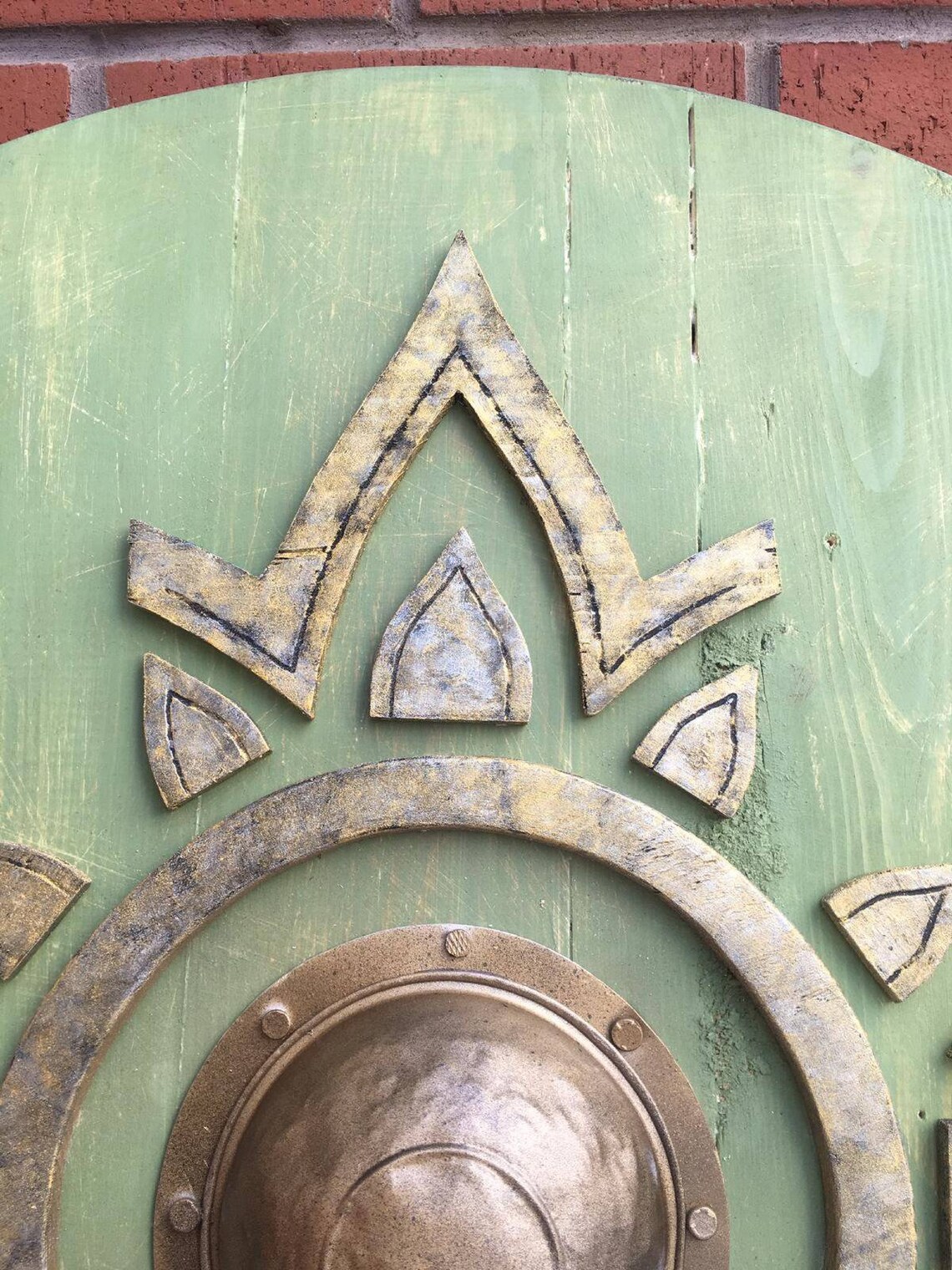 Rohan Shield from LOTR | Etsy