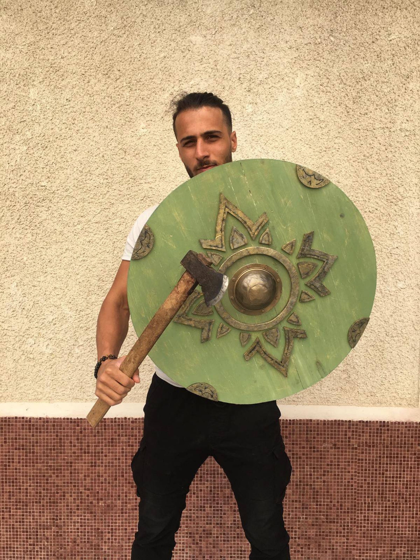 Rohan Shield from LOTR | Etsy