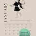2024 Printable Fortune Tarot Card Calendar - Etsy